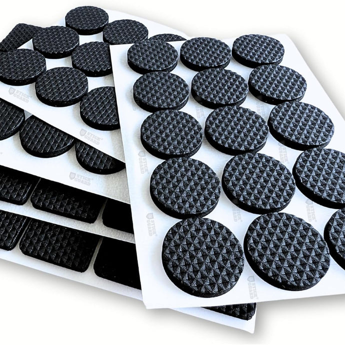 StickGuard Non Slip Furniture Rubber Pads - 90 PCS Set